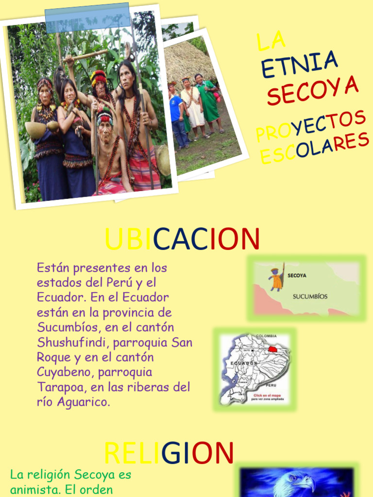 La Etnia Secoya | PDF