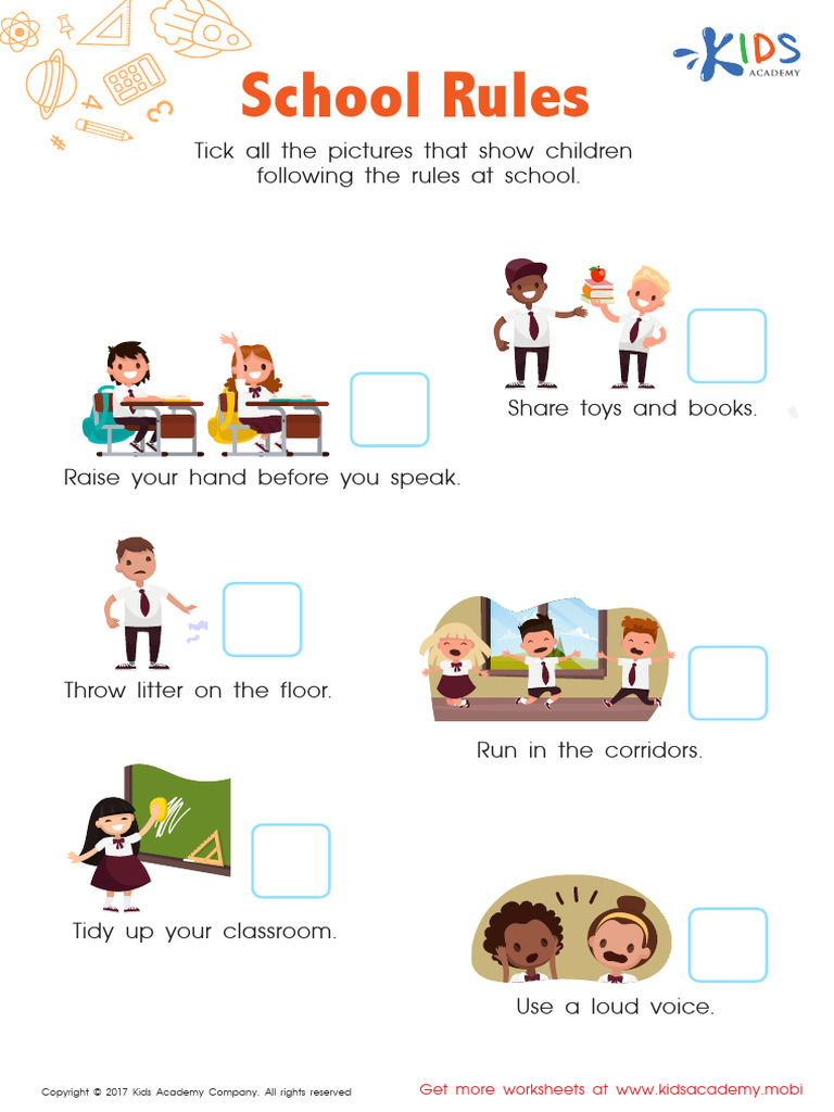 Grade 1 Classroom Rules R 2 | PDF