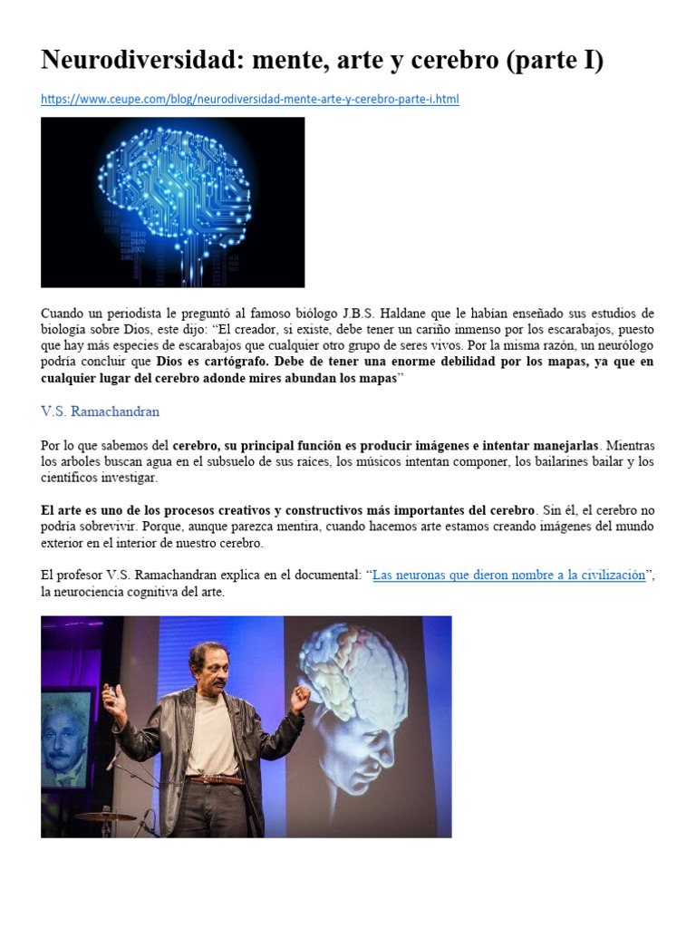 Neurodiversidad | PDF | Aprendizaje | Hemisferio cerebral