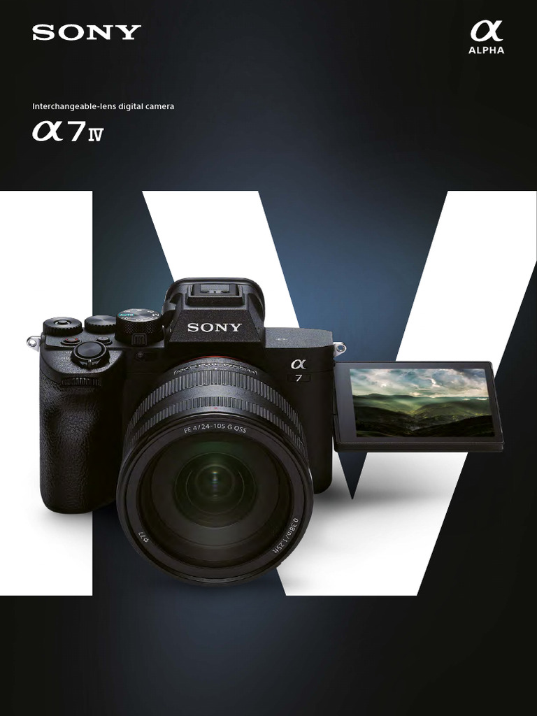 A7IV Brochure FA LR | PDF | Autofocus | Camera