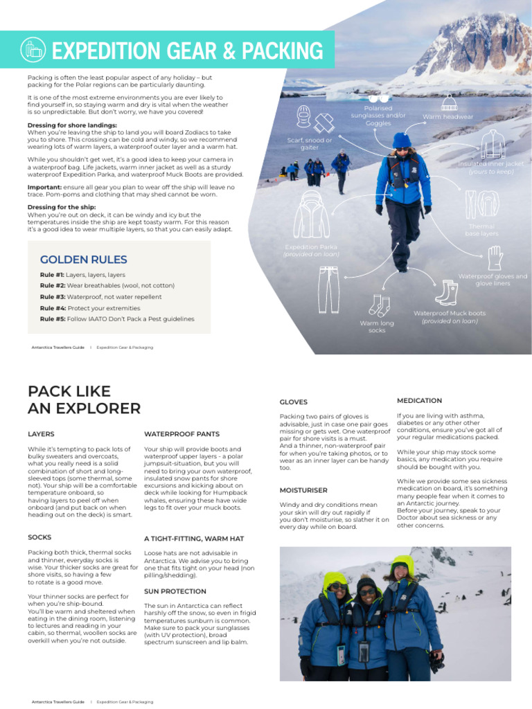 OE Gear & Packing List | PDF