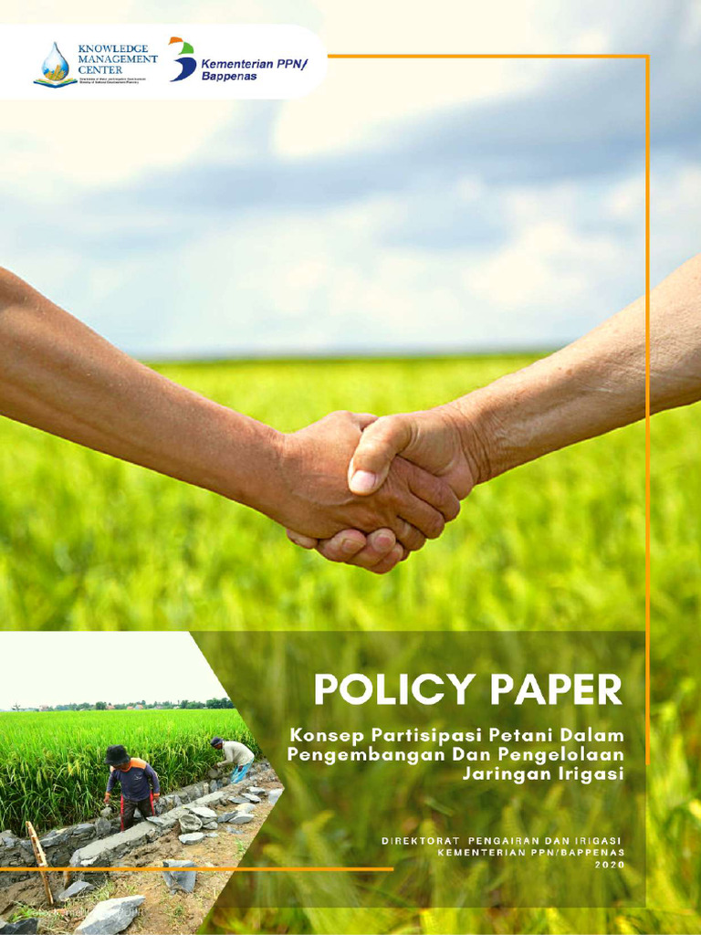 Policy Paper Konsep Partisipasi Petani Dalam Pengembangan Dan ...