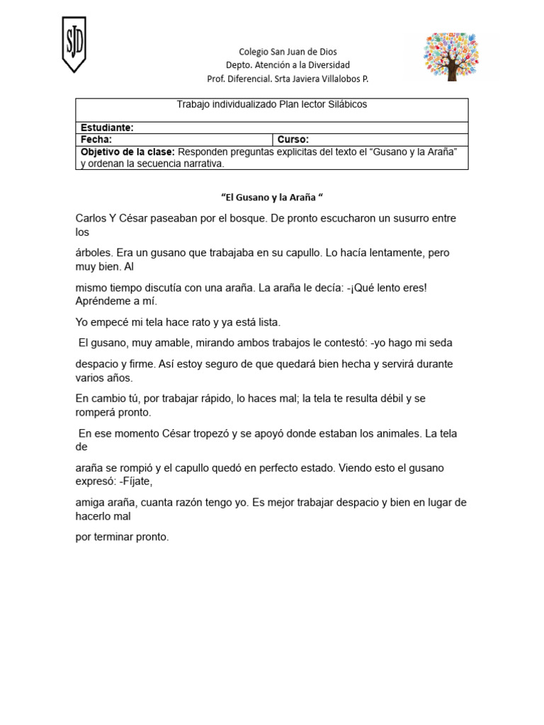 Guia Plan Lector 3° | PDF