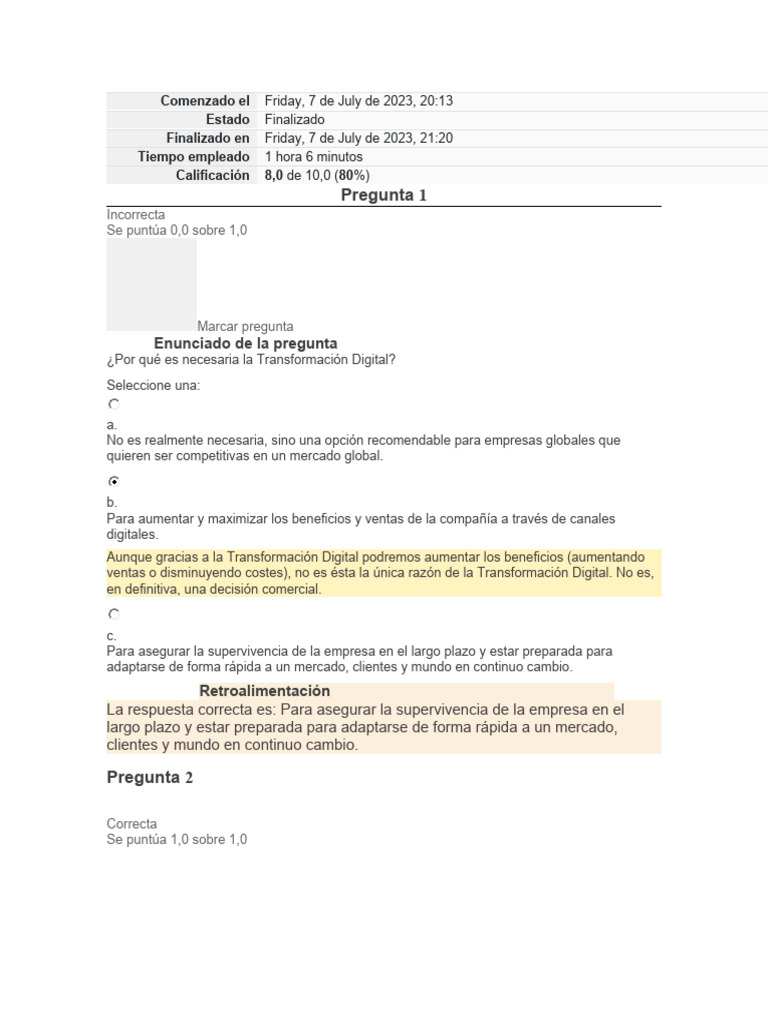 Evaluacion Unidad 1 | PDF