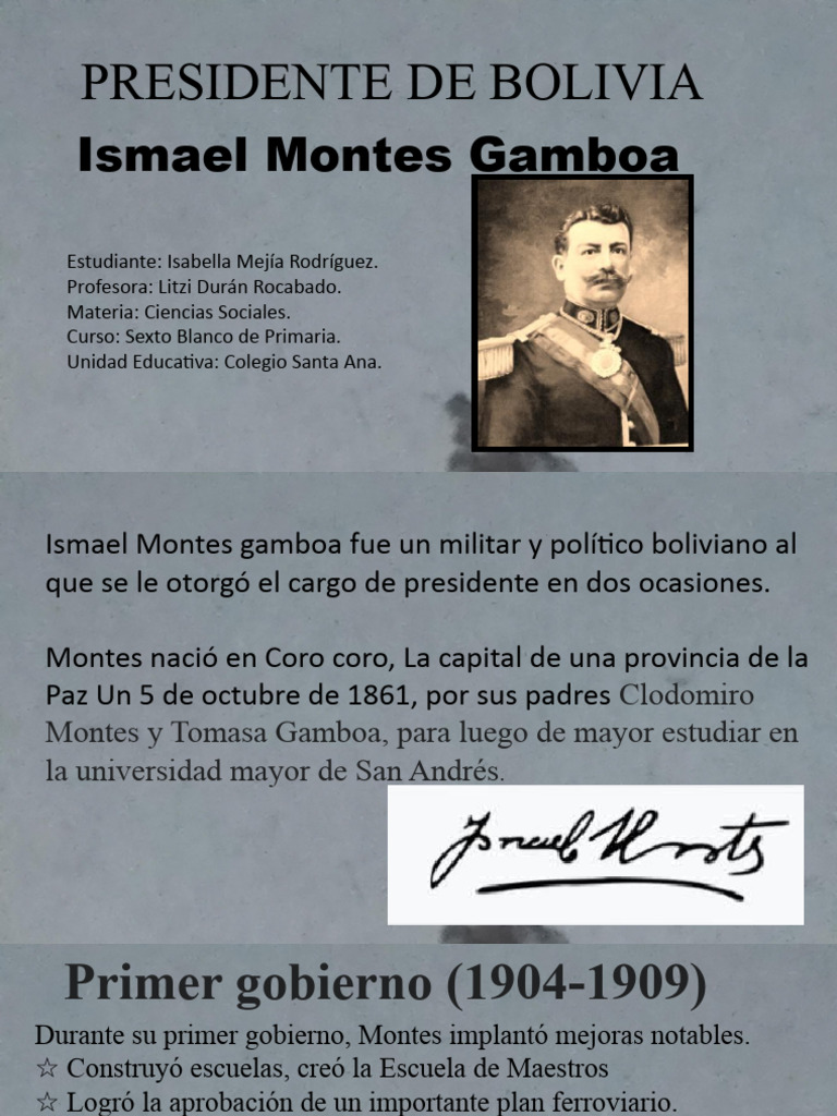 Ismael Montez Gamboa | PDF