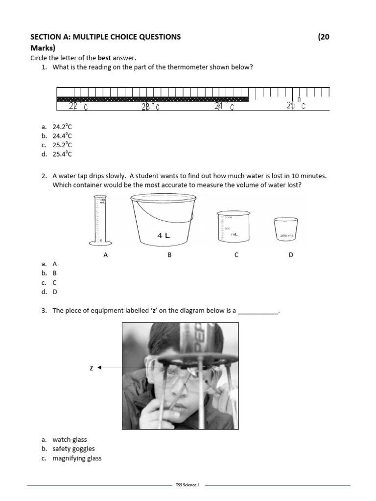 Form 2 Mid Year Science Final Draft 2012 | PDF | Respiratory System ...