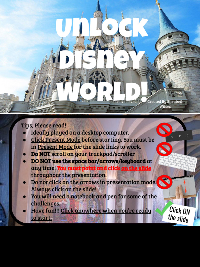 Disney Virtual Escape Room | PDF | Computing | Human–Computer Interaction