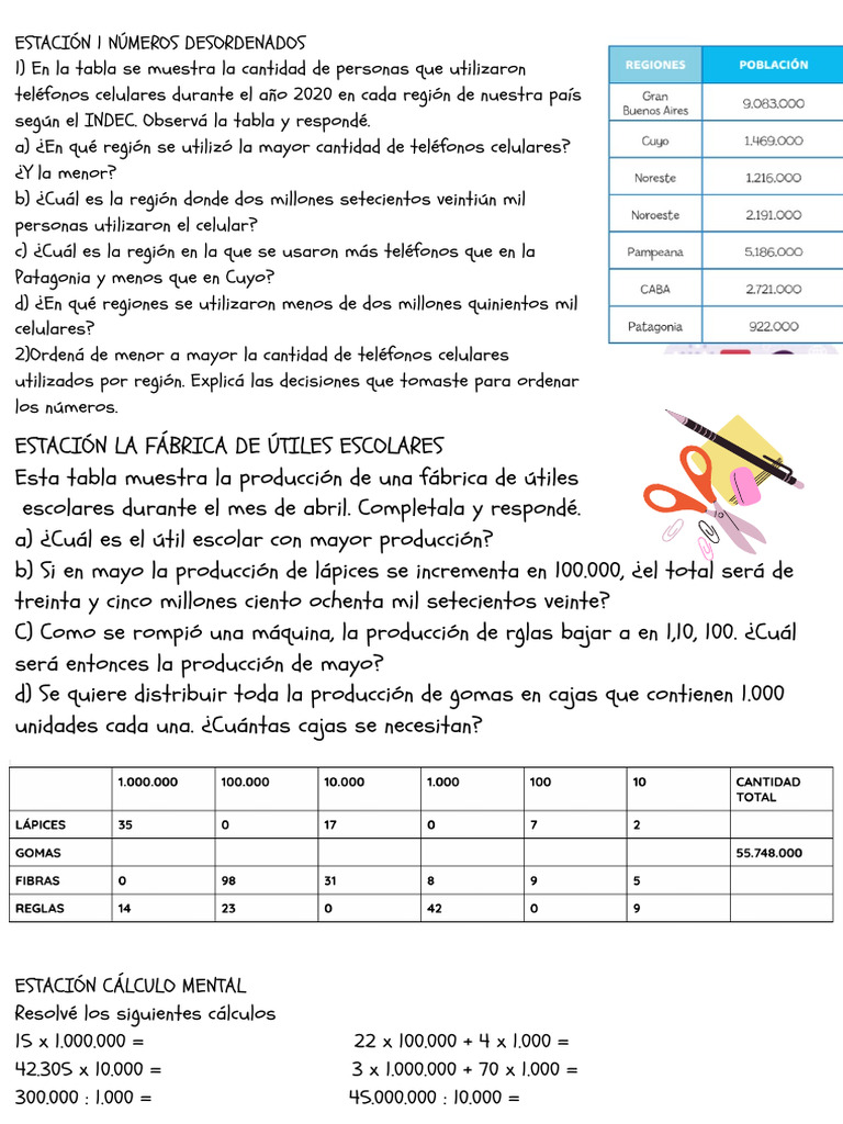 Matemática en Estaciones - 230628 - 224245 | PDF