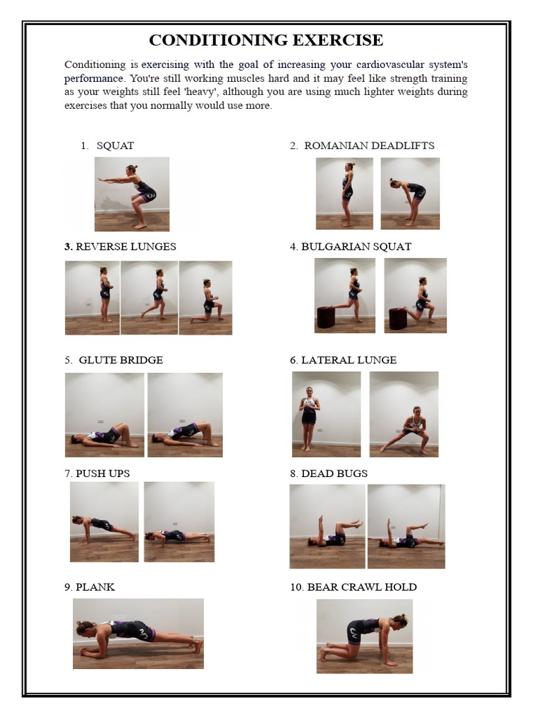 Conditioning Exercise | PDF