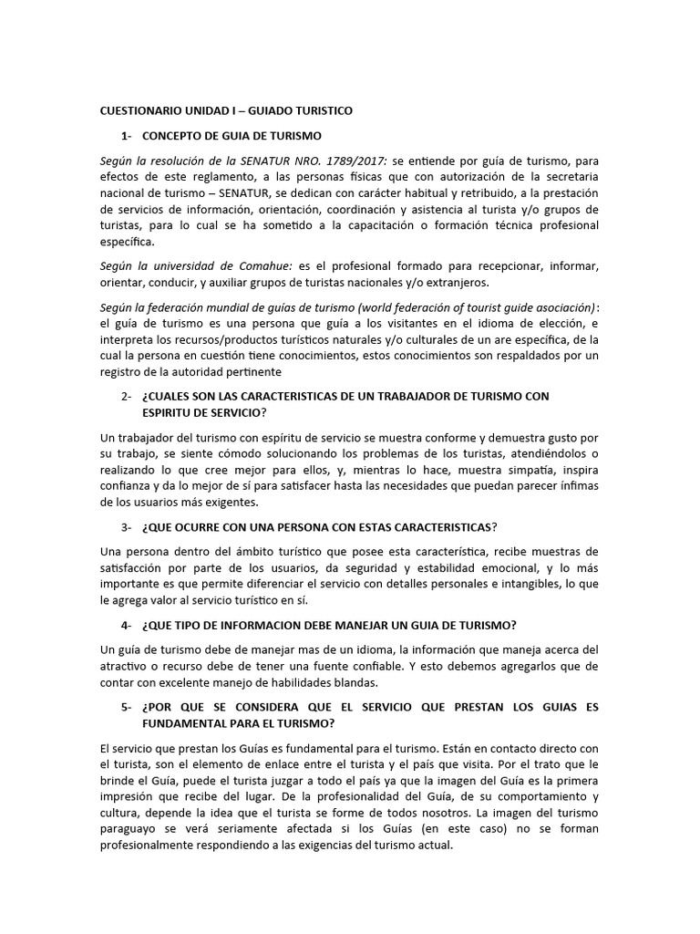 Guiado Turistico - Maira Duarte | PDF