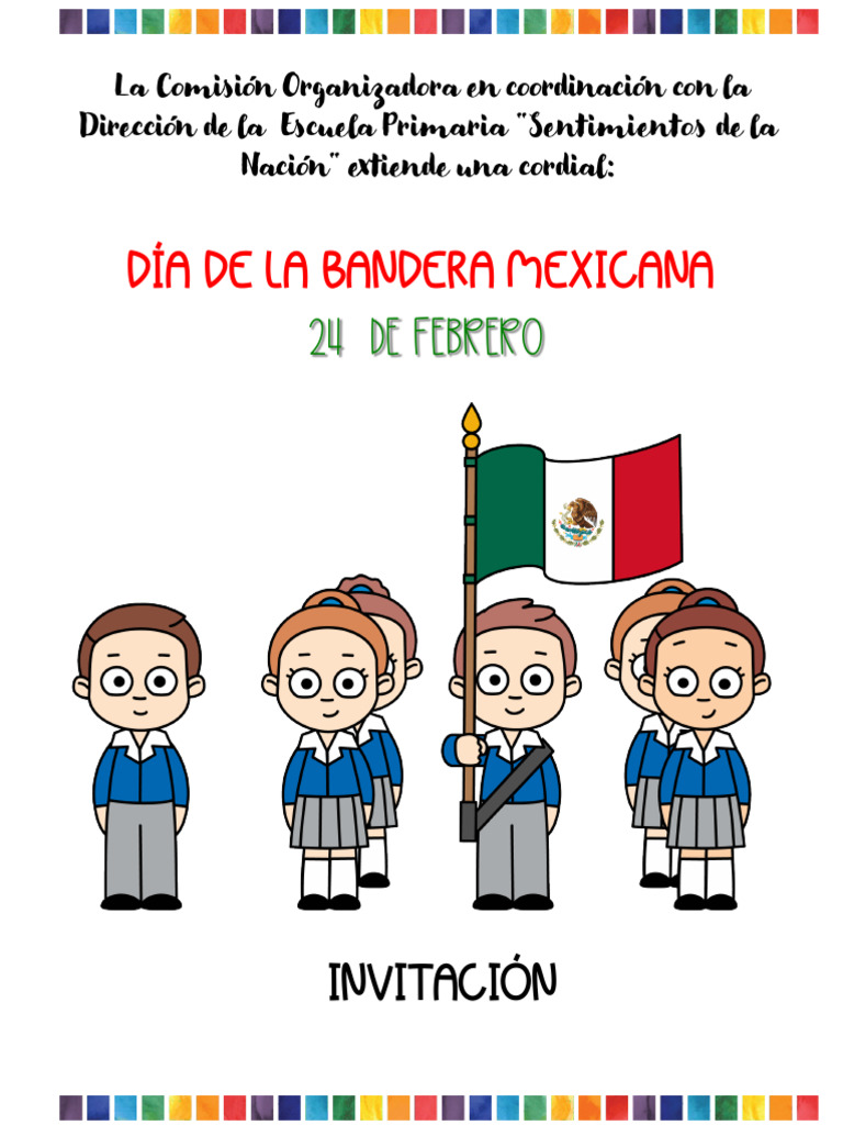 24 de FEBRERO Dia de La Bandera | PDF
