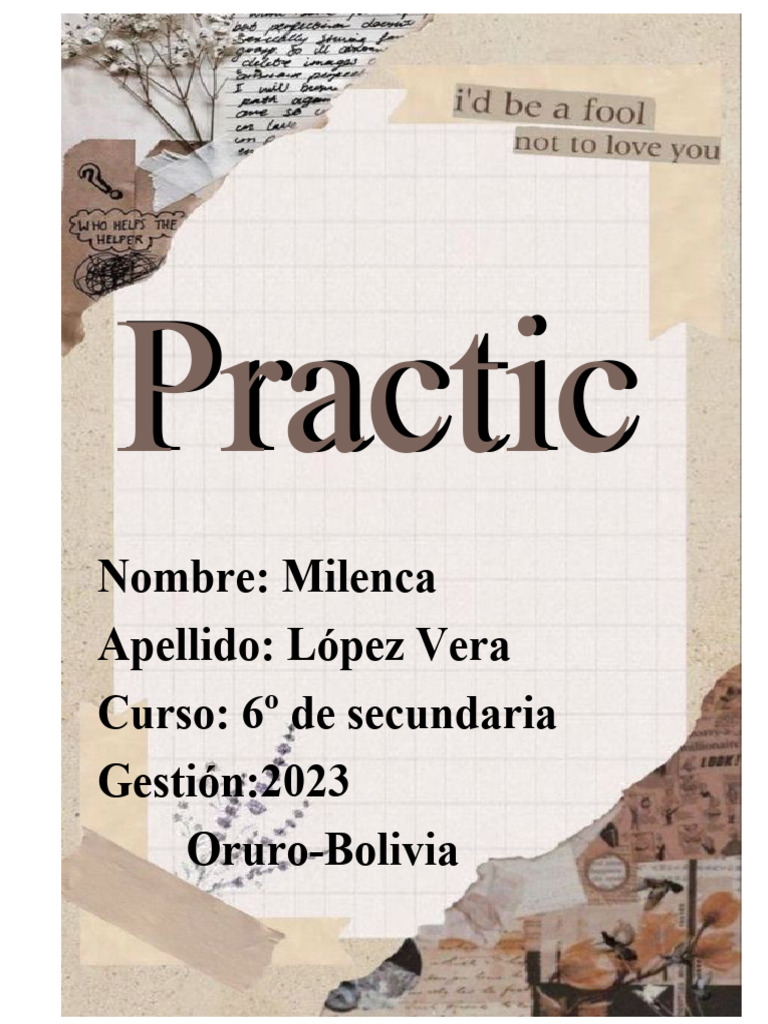 Caratula de Programacion | PDF Caratula de Programacion | PDF