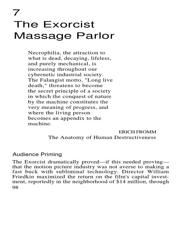 Media Sexploitation Exorcist Movie Chapter Extract Wilson Bryan Key ...