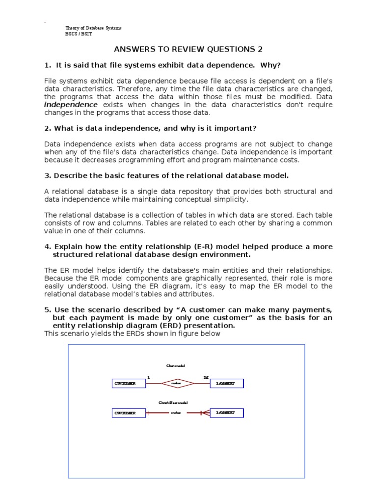 Database Systems Theory Overview | PDF | Relational Database | Database ...