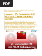 Kelas 2 Materi Kalimat Imbauan Dan Ajakan | PDF