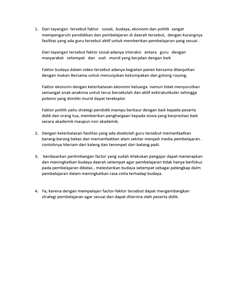 Sosial Kultural | PDF