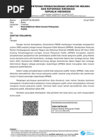 Surat Permintaan Perjanjian Kinerja 2025 ok | PDF