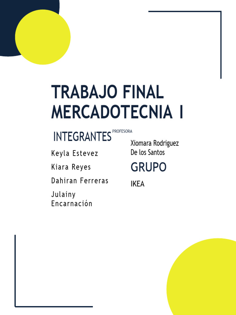 IKEA Proyecto Final | PDF