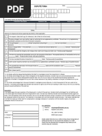 Dispute Form | PDF | Payments | Debit Card