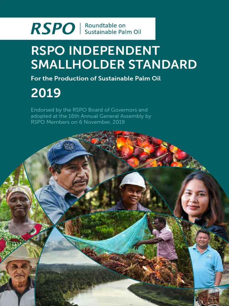 RSPO ISH Standard 2019-English | PDF