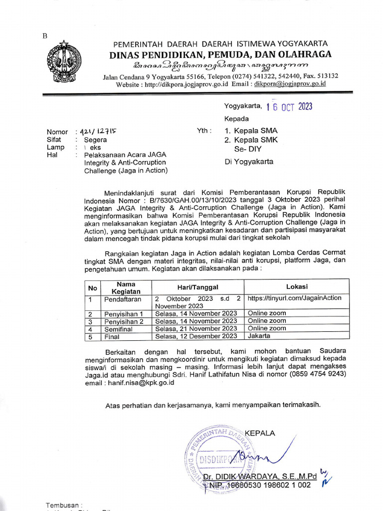 JAGA Integrity & Anti Corruption Challenge | PDF