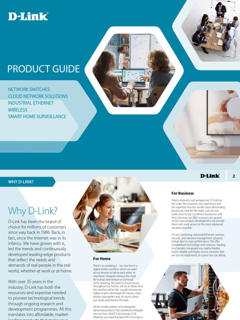 Dlink Product Guide | PDF | Network Switch | Wi Fi