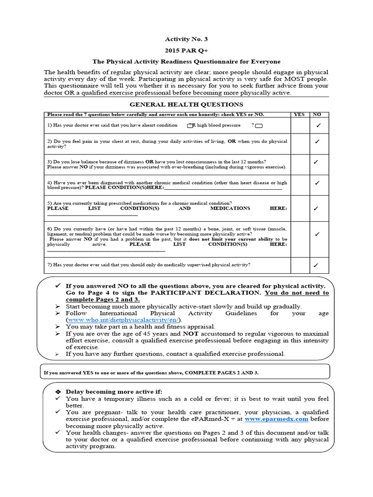 Activity Sheet No. 3 | PDF