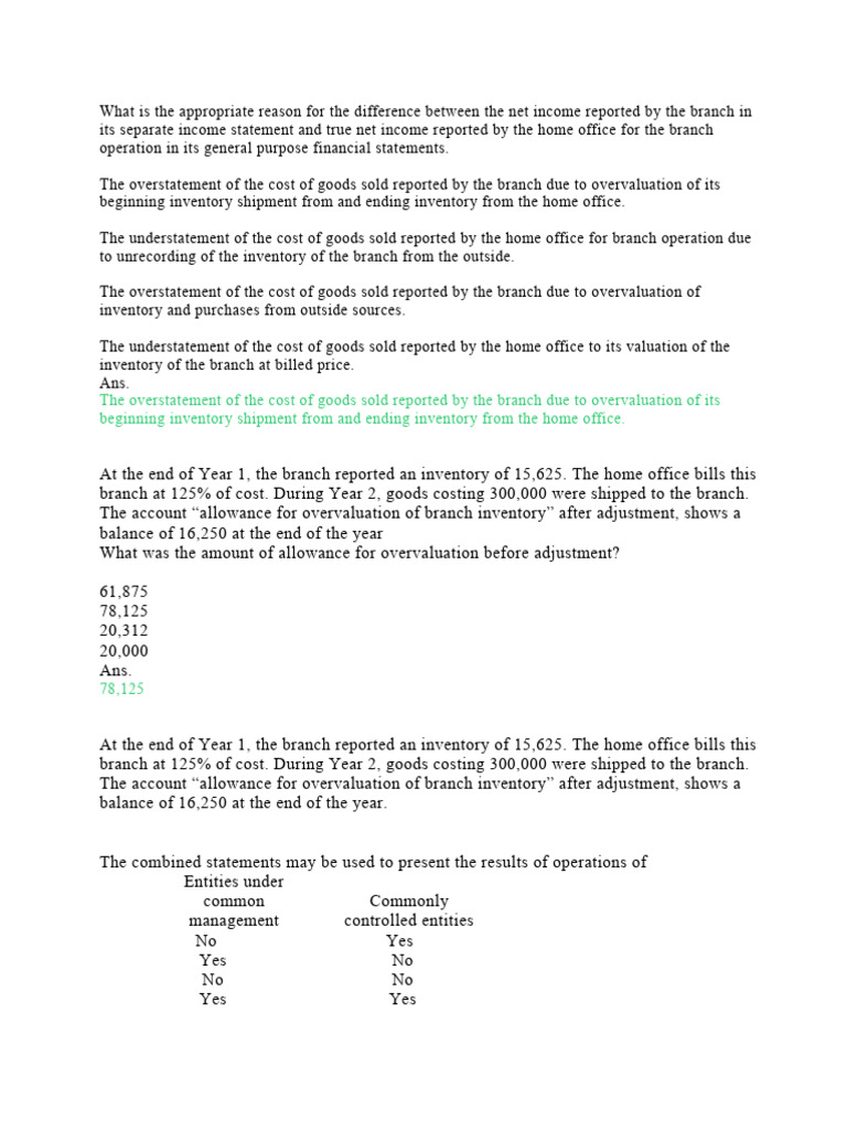 Group Accounts | PDF