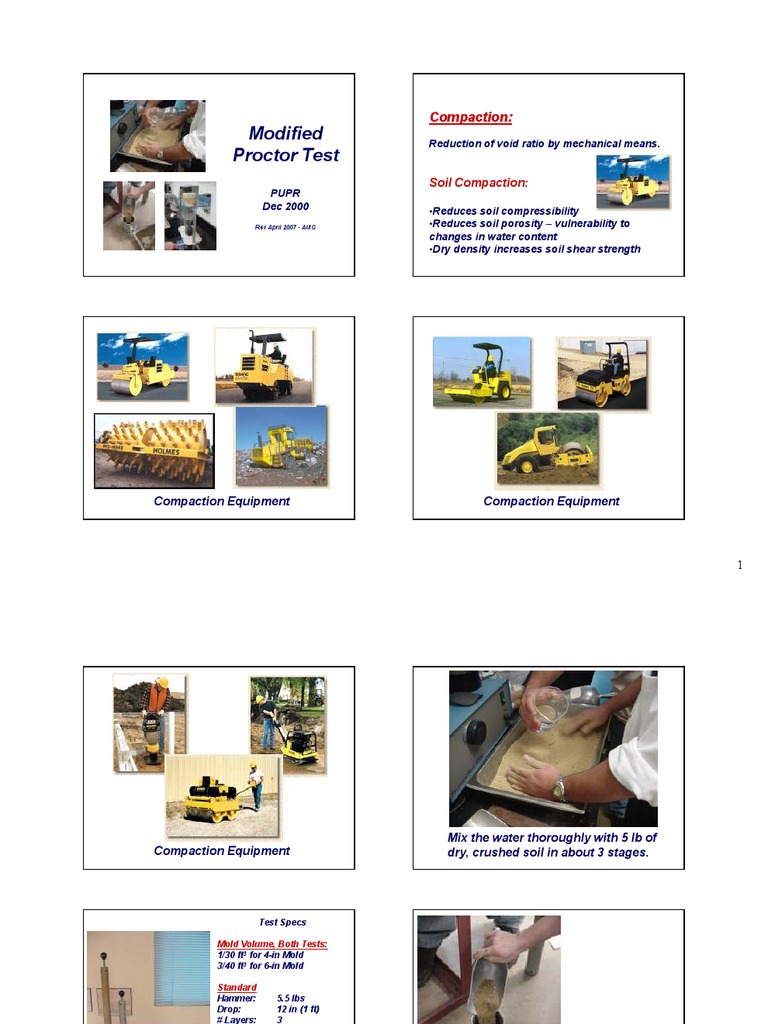 7-Modified Proctor Test | PDF