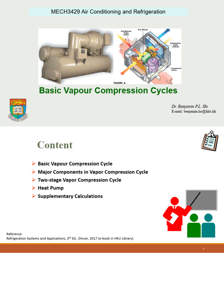 08 Vapoour Compression Cycle | PDF