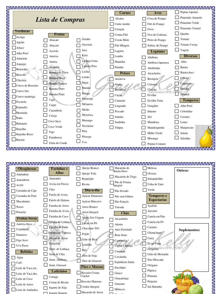Lista de Compras | PDF