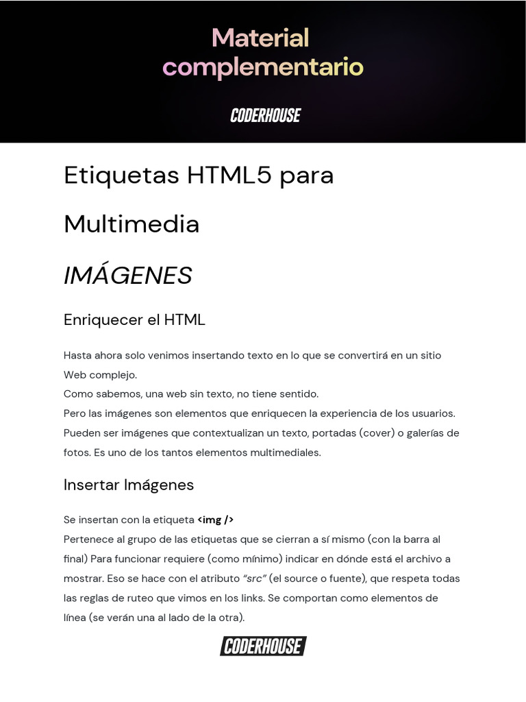 Clase 02 - Parte II - HTML Y CSS | PDF