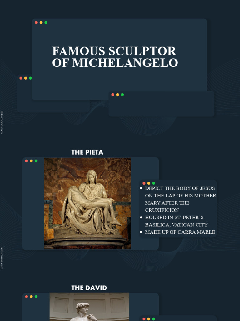 Famous Sculptor of Michelangelo | PDF