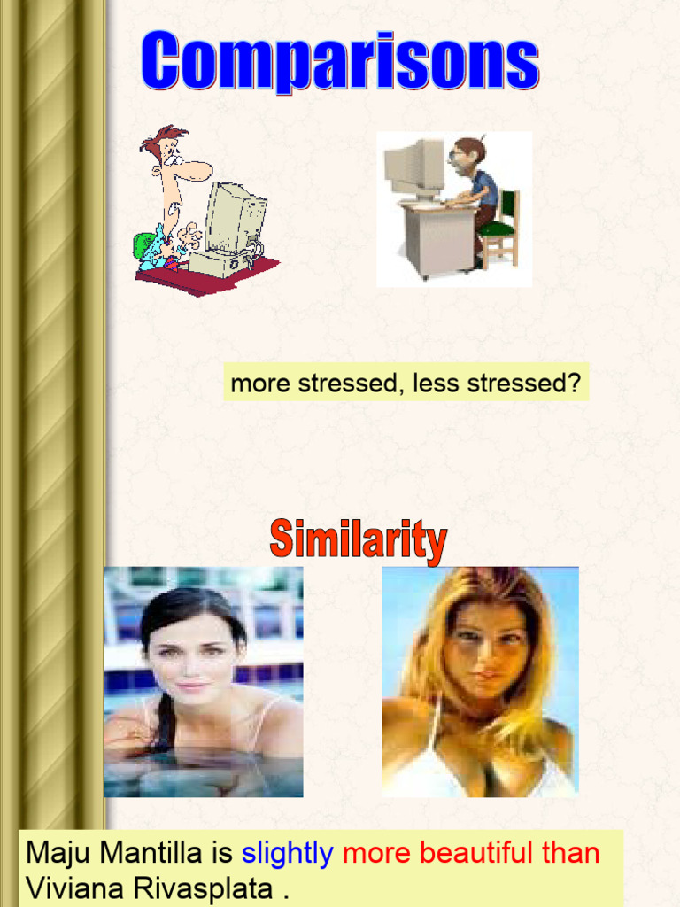 Adverbs for Comparing Differences | PDF