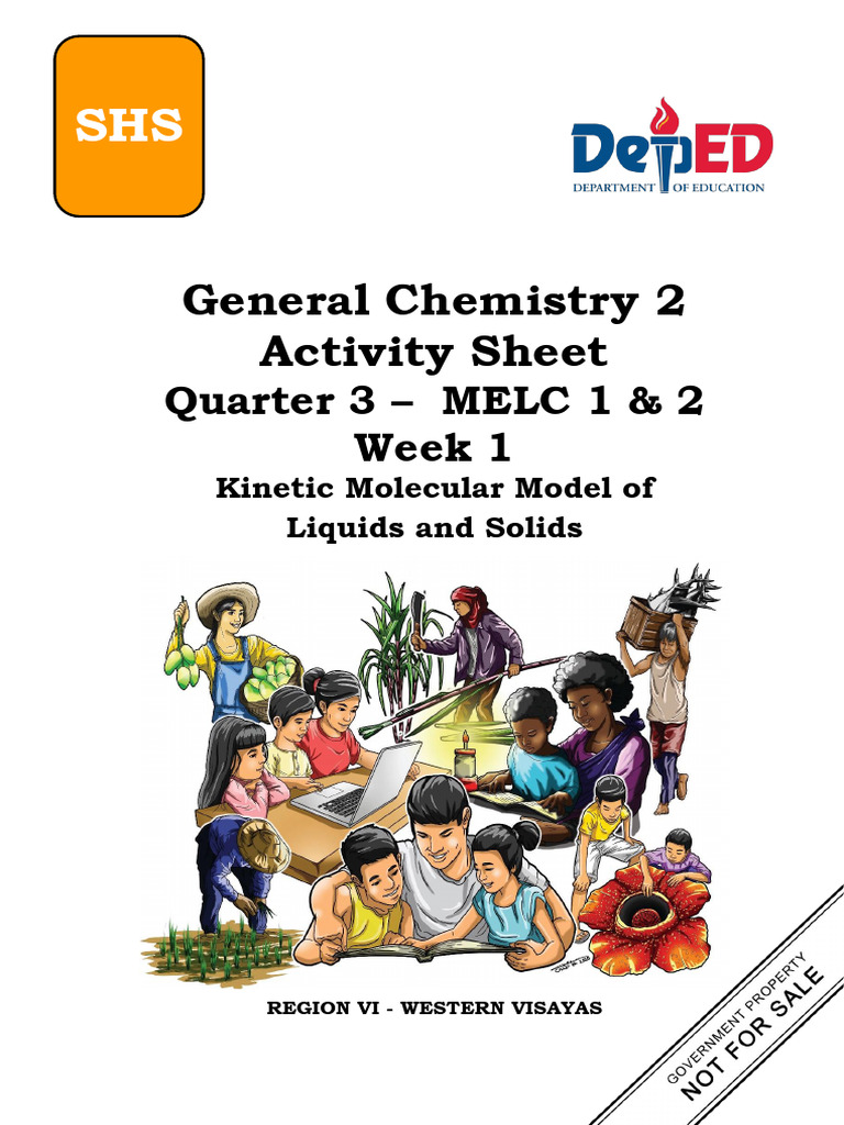 Las Gen - Chem2 Melc 1 2 q3 Week 1 | PDF
