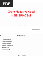 Gram Negative Cocci Flow Chart | PDF | Gram Negative Bacteria | Prokaryote