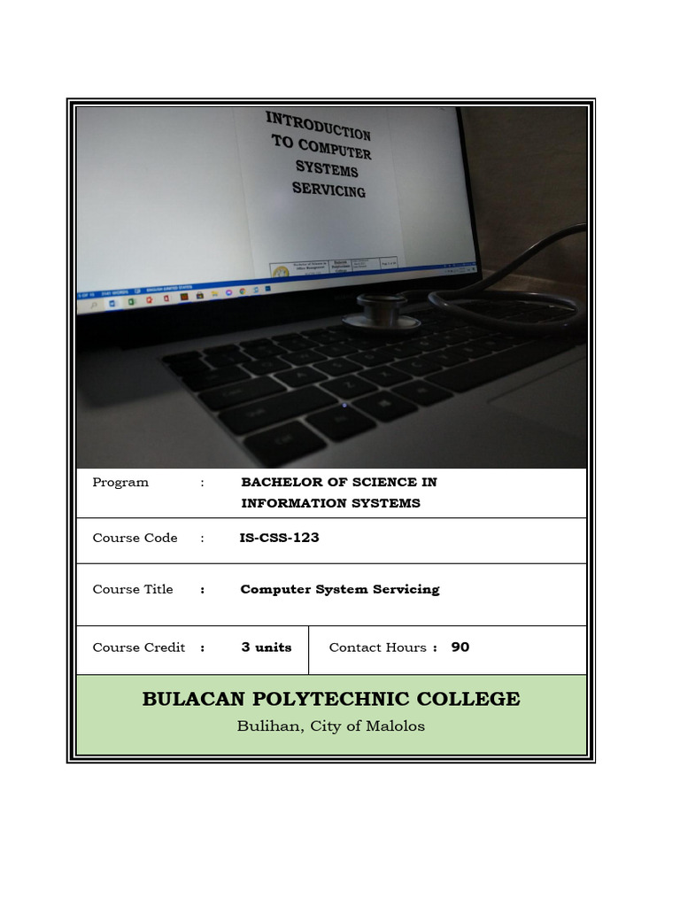 3.a. IS CSS 123 Com Sys Servicing Module 3 | PDF | Electrical Connector ...