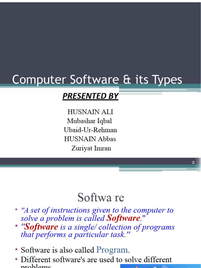 Computer Software | PDF