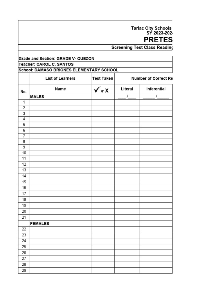 GST Grades 4 To 6 Templates | PDF