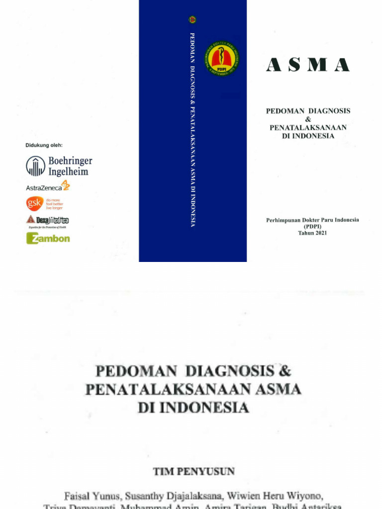 Pedoman Diagnosis Asma PDPI 2021 | PDF