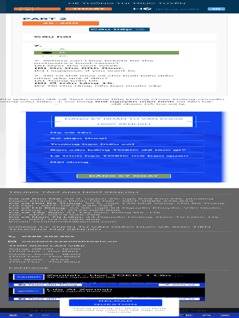 Test 5 - Ets 2023 - Zenlish | PDF