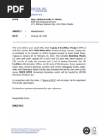 PLDT Termination Letter Sample | PDF