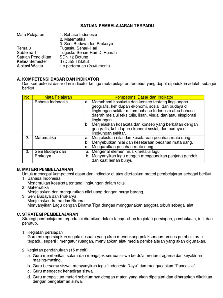 TUGAS 2 - RPP & Silabus (PERBAIKAN) | PDF