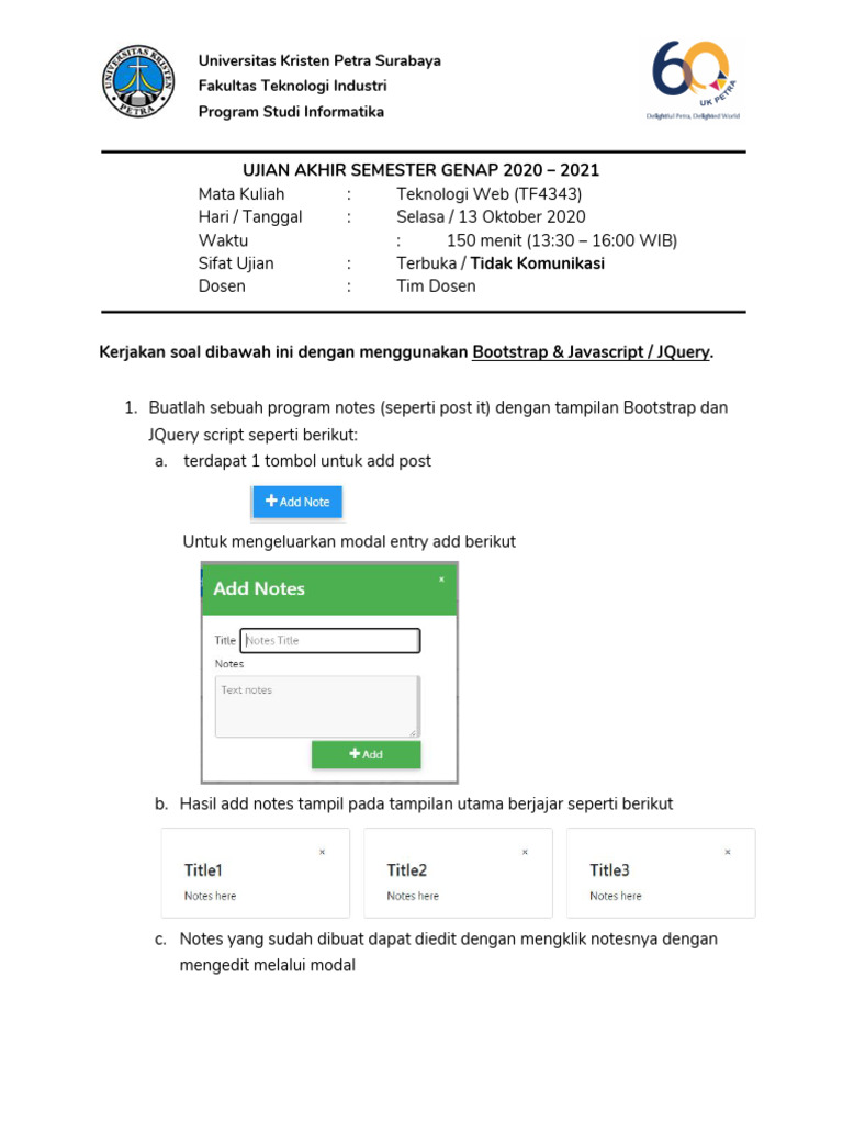 TekWeb (Teknologi Web) 1 | PDF