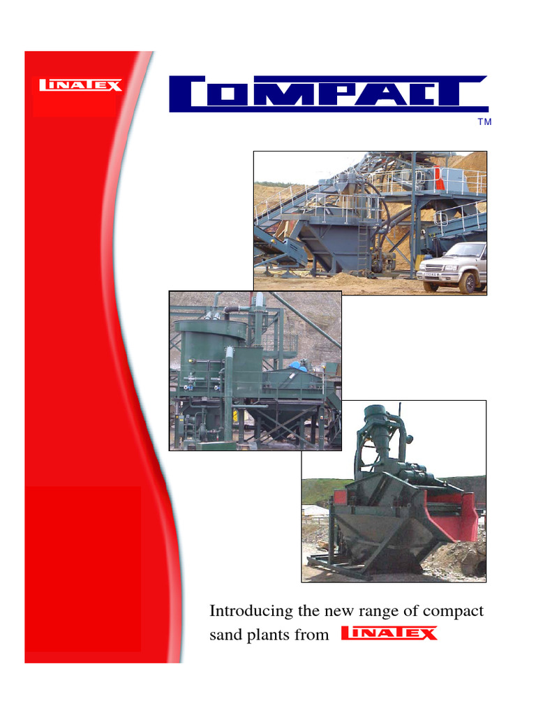 Linatex Compact Sand Processing Solutions | PDF