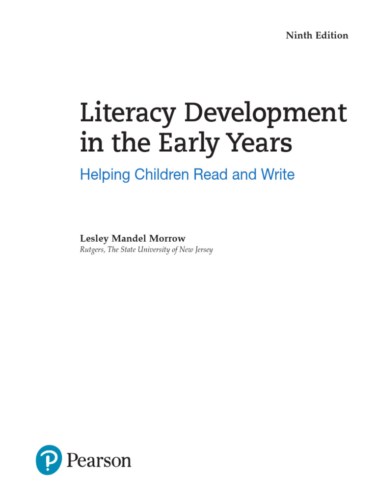 Literacy Development in The Early Years: Helping Children Read and ...