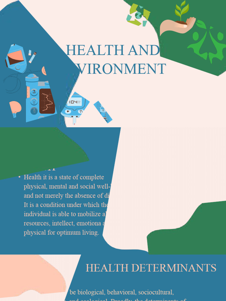Health and Environment | PDF | Hazards | Environmental Health