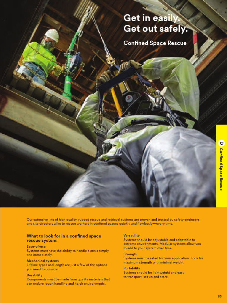 3m Dbi Sala Davit Systems Brochure | PDF
