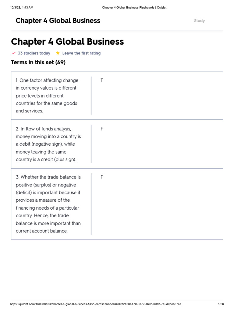 BME30 TB CH 04 Quizlet | PDF