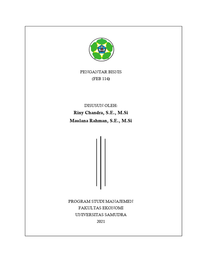 Modul - Pengantar Bisnis | PDF